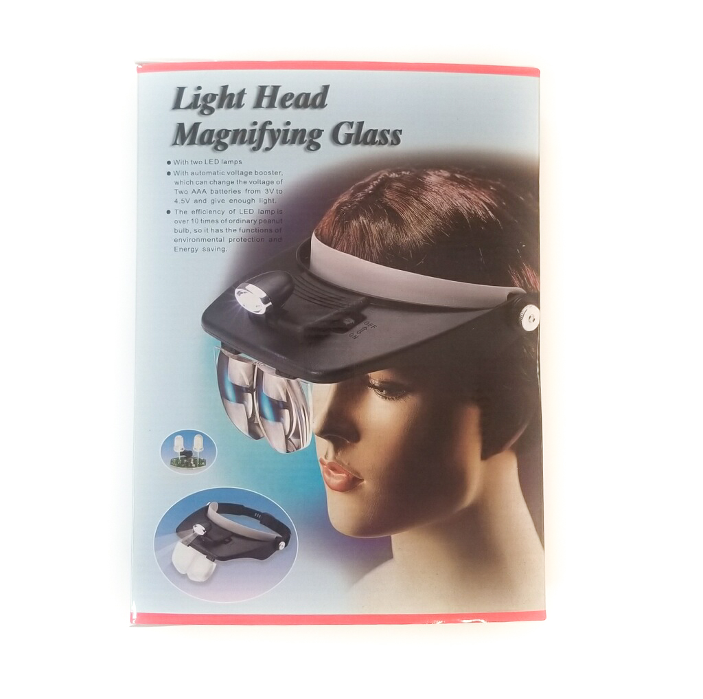 Magnifying Glass With Headlamp Barnyard Bees